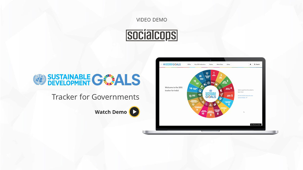 Solutions | UN Sustainable Development Goals (SDG) Tracking - Video Demo